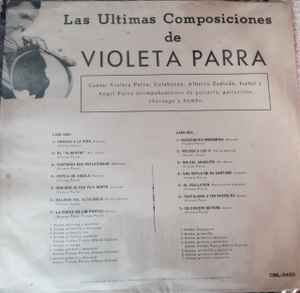Violeta Parra - Las Últimas Composiciones De Violeta Parra LP – Dreams ...
