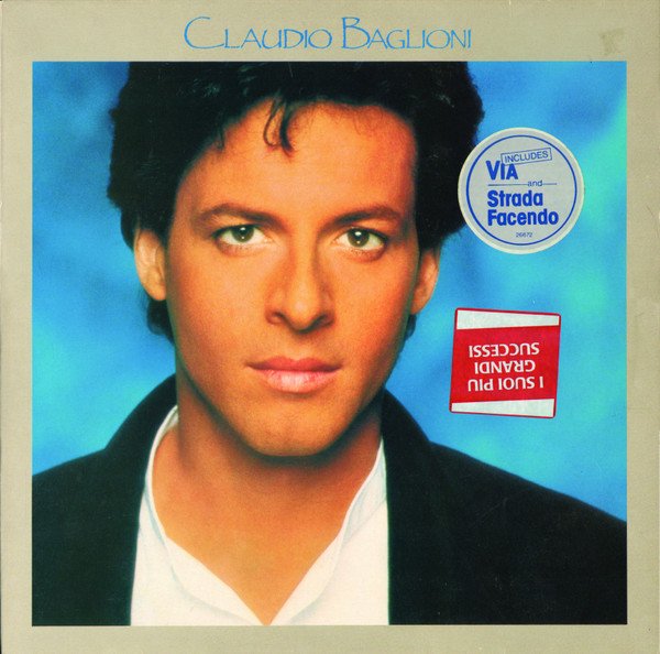Claudio Baglioni - Claudio Baglioni LP – Dreams on Vinyl – Vinilo de época