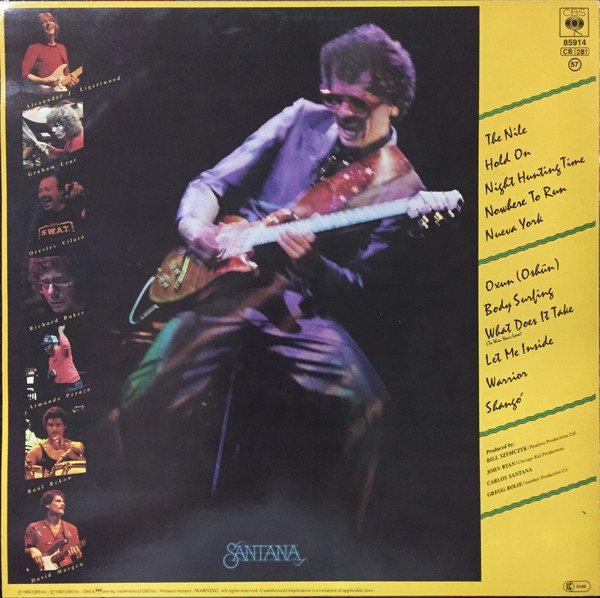 Santana - Shango LP – Dreams on Vinyl – Vinilo de época