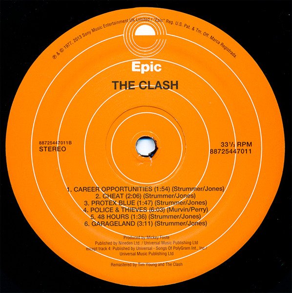 The Clash - The Clash LP – Dreams on Vinyl – Vinilos Nuevos Sellados