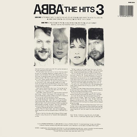 ABBA - The Hits 3 LP – Dreams on Vinyl – Vinilo de época