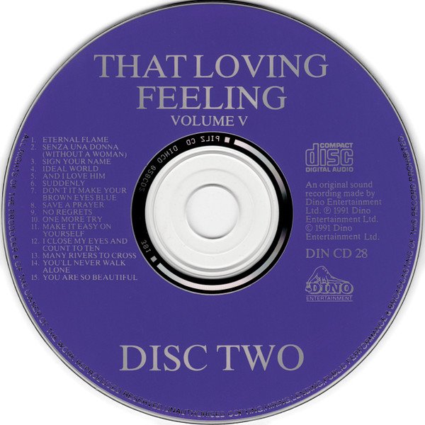 Various - That Loving Feeling Volume V 2CD – Dreams on Vinyl – CD de Época