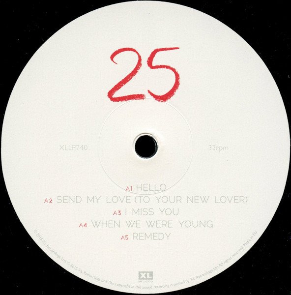 Adele - 25 LP – Dreams on Vinyl – Vinilo de época