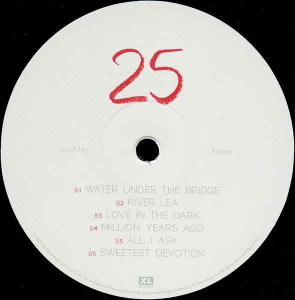 Adele - 25 LP – Dreams on Vinyl – Vinilo de época