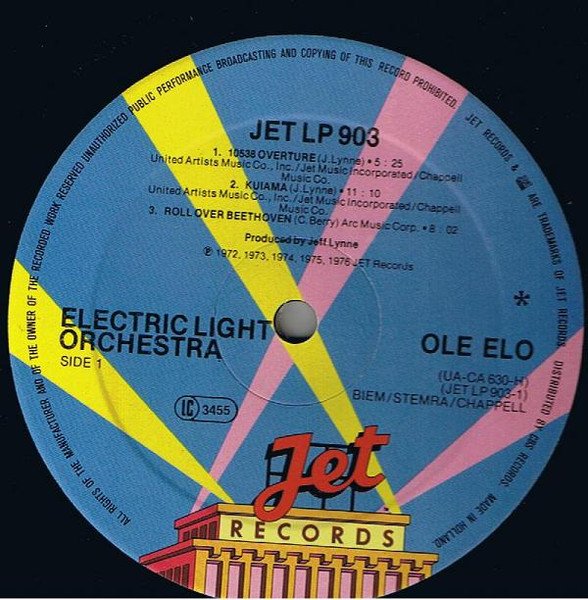 Electric Light Orchestra - Olé ELO LP – Dreams on Vinyl – Vinilo de época