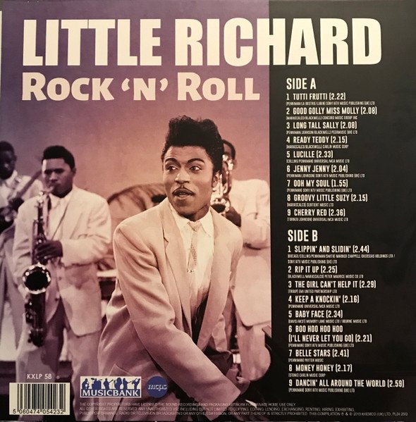Little Richard - Little Richard Rock 'n' Roll LP – Dreams on Vinyl ...