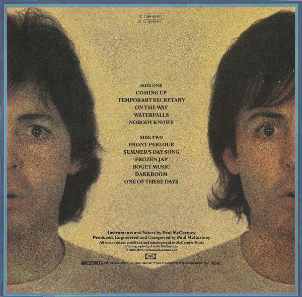 Paul McCartney - McCartney II LP – Dreams on Vinyl – Vinilo de época