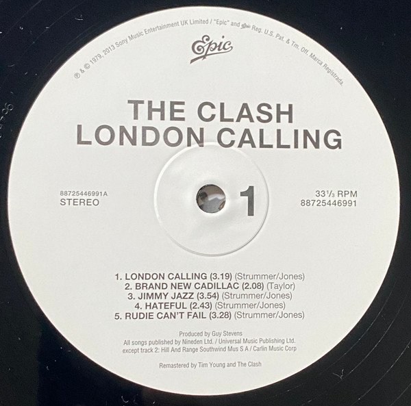 The Clash - London Calling 2LP – Dreams on Vinyl – Vinilos Nuevos Sellados