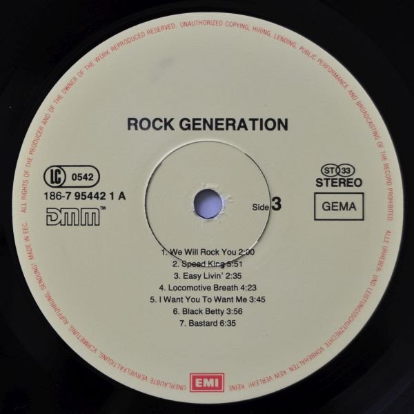 Various - Rock Generation 2LP – Dreams on Vinyl – Vinilo de época