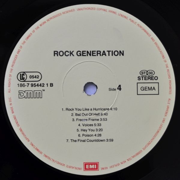 Various - Rock Generation 2LP – Dreams on Vinyl – Vinilo de época