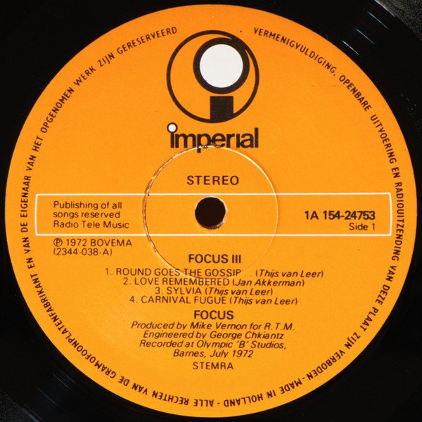 Focus (2) - Focus 3 2LP – Dreams on Vinyl – Vinilo de época