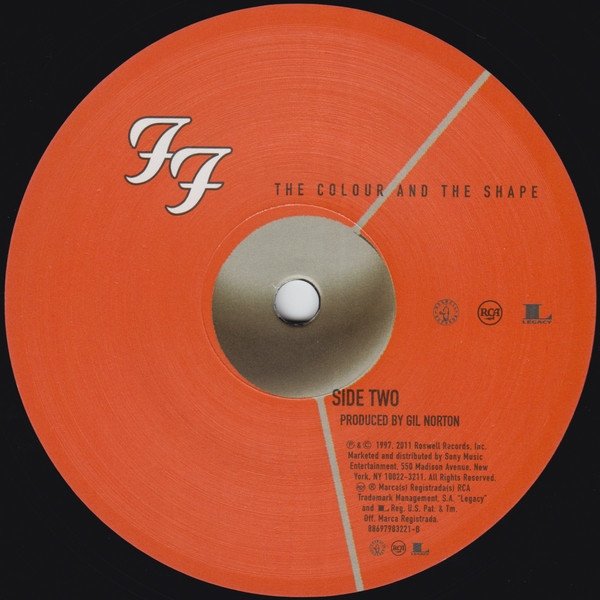 Foo Fighters - The Colour And The Shape – Dreams on Vinyl – Vinilos ...